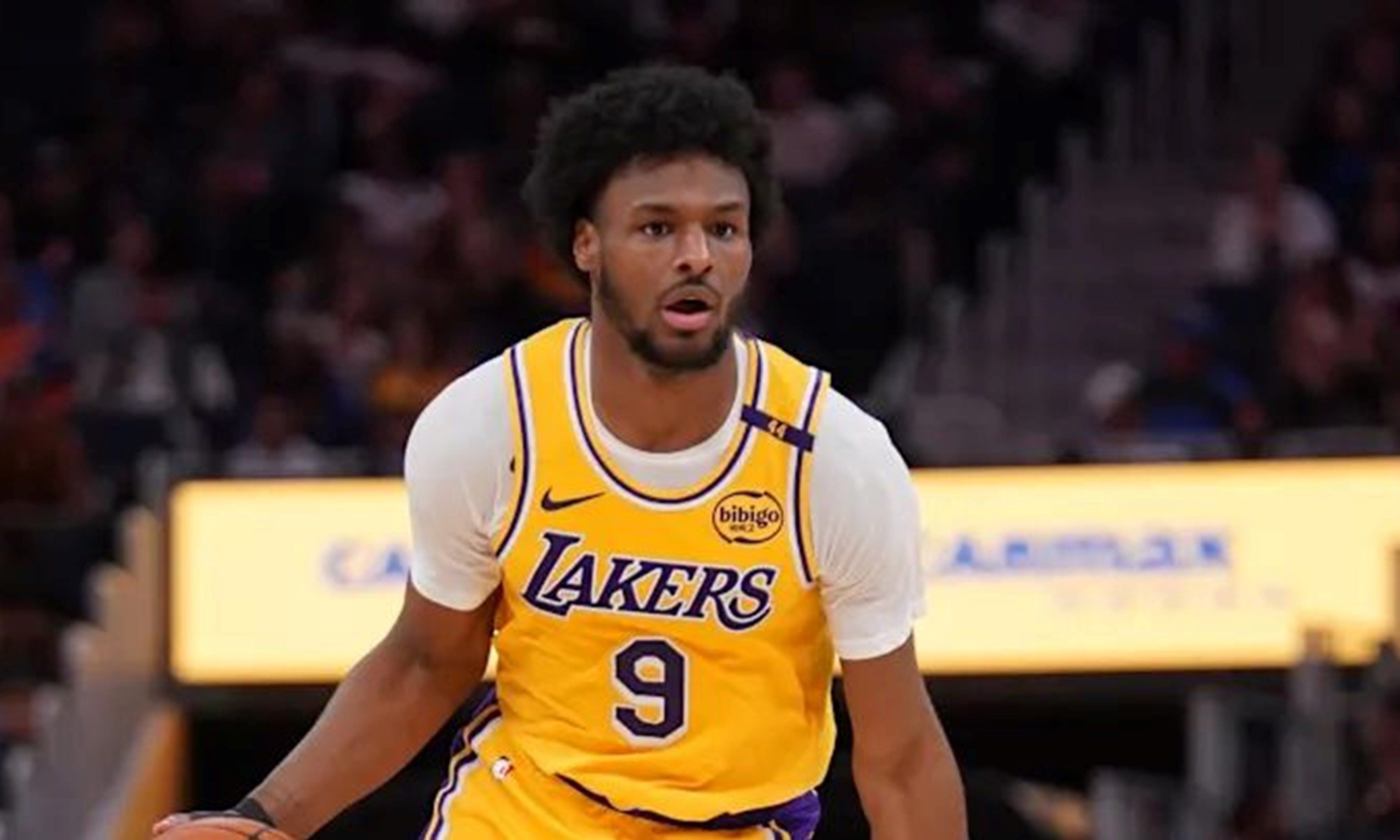 Bronny James Makes Lakers History in First NBA Start