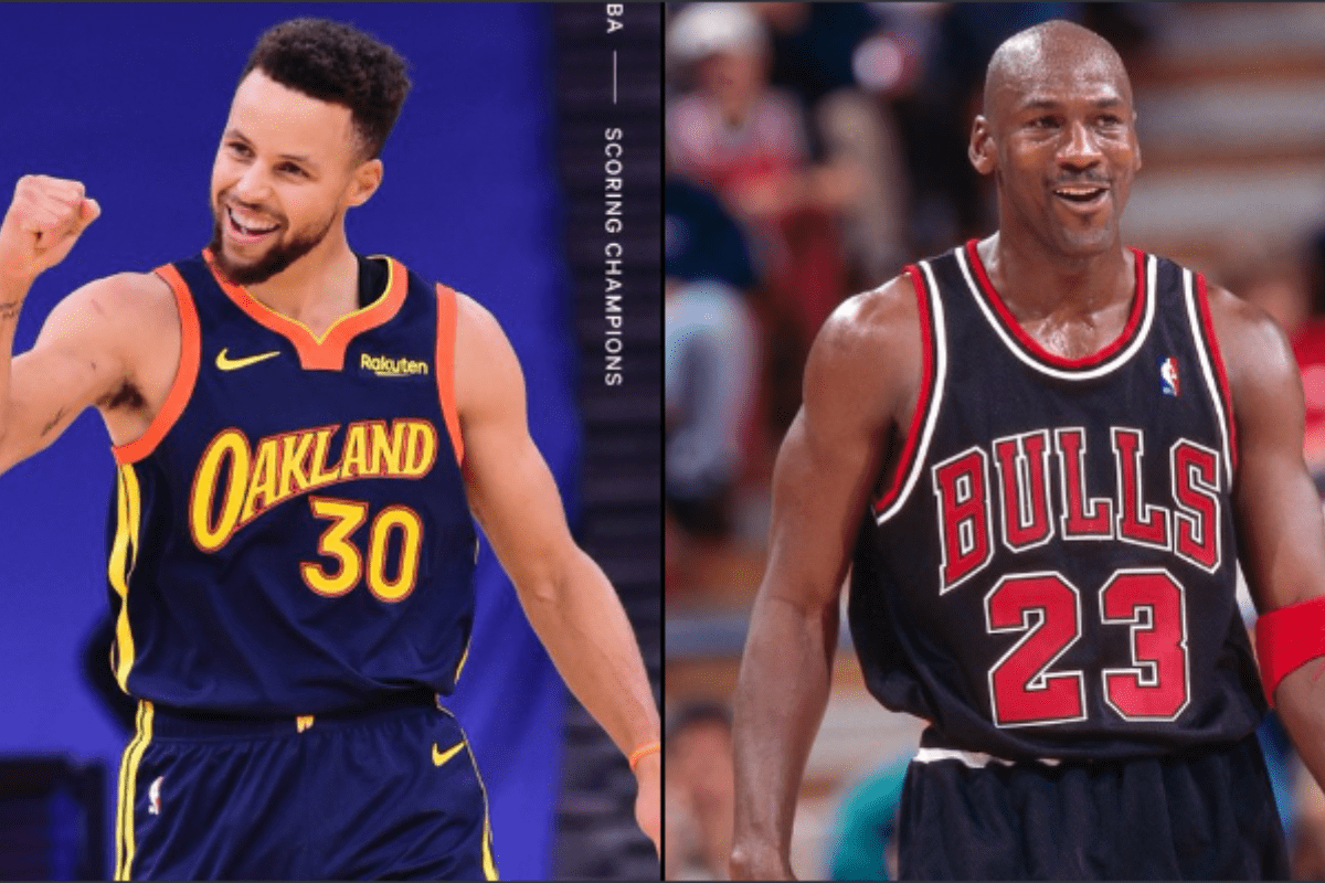 Stephen Curry Makes NBA History, breaks Jordan's Record