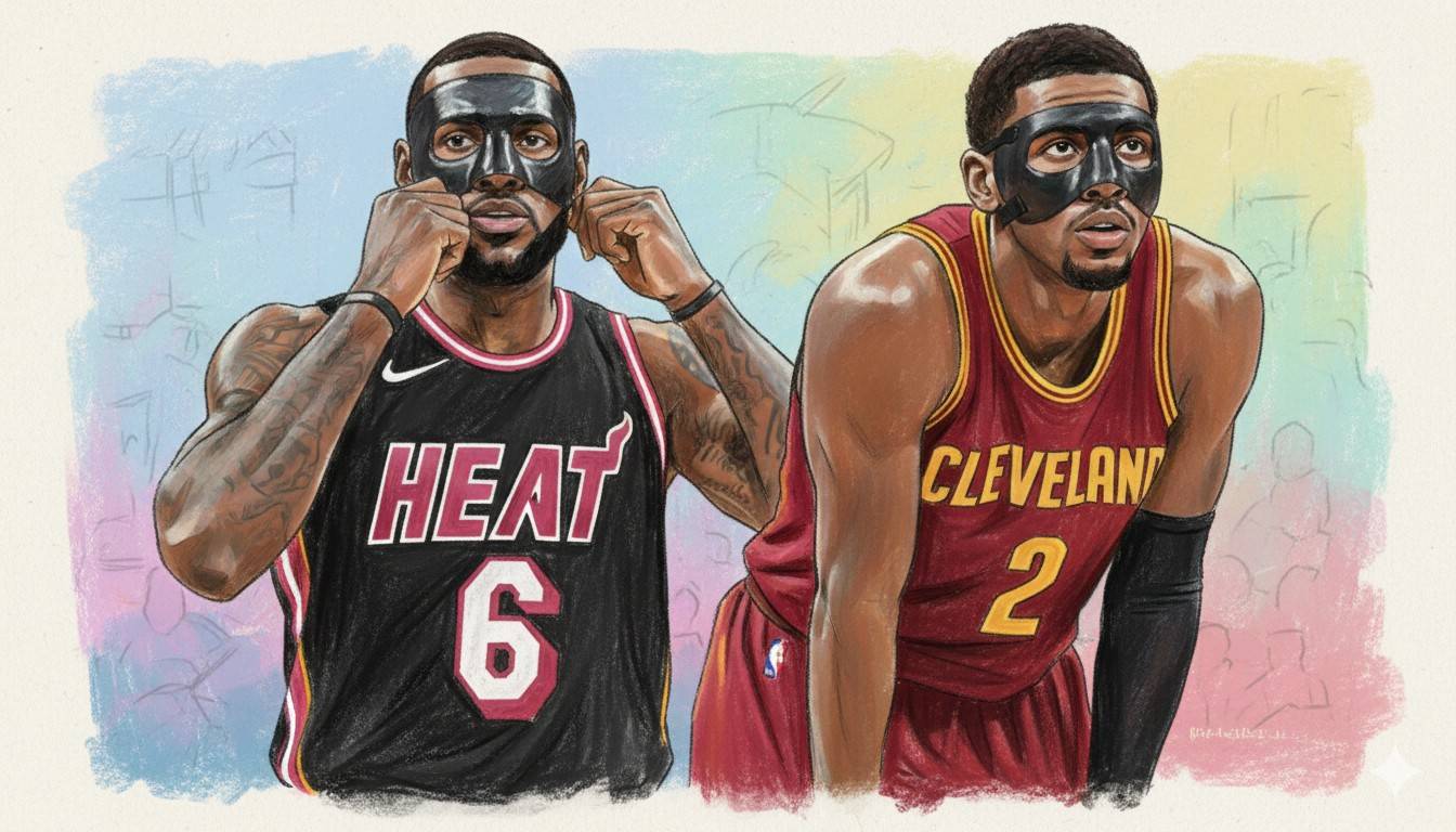 Why Do Some NBA Players Wear Masks and What Kind of Injuries Are They ...