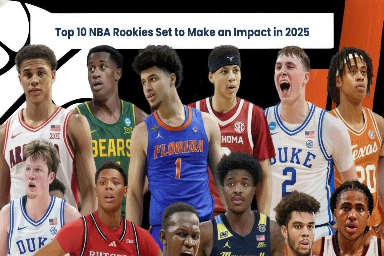 Top 10 NBA Rookies Set to Make an Impact in 2025
