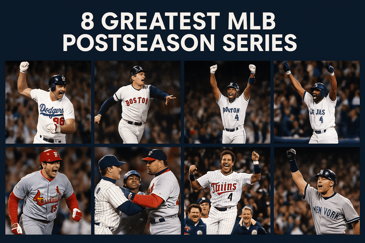 8 Greatest MLB Postseason Series You Must Watch