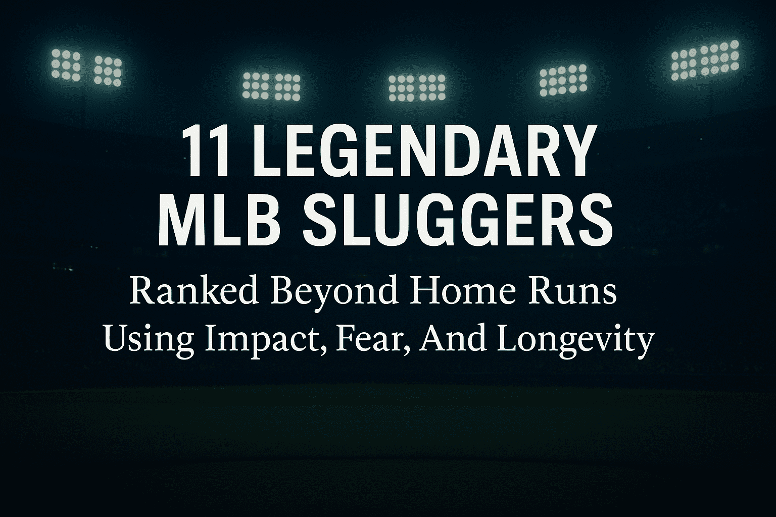 Legendary MLB Sluggers: Impact on Pitching Strategies