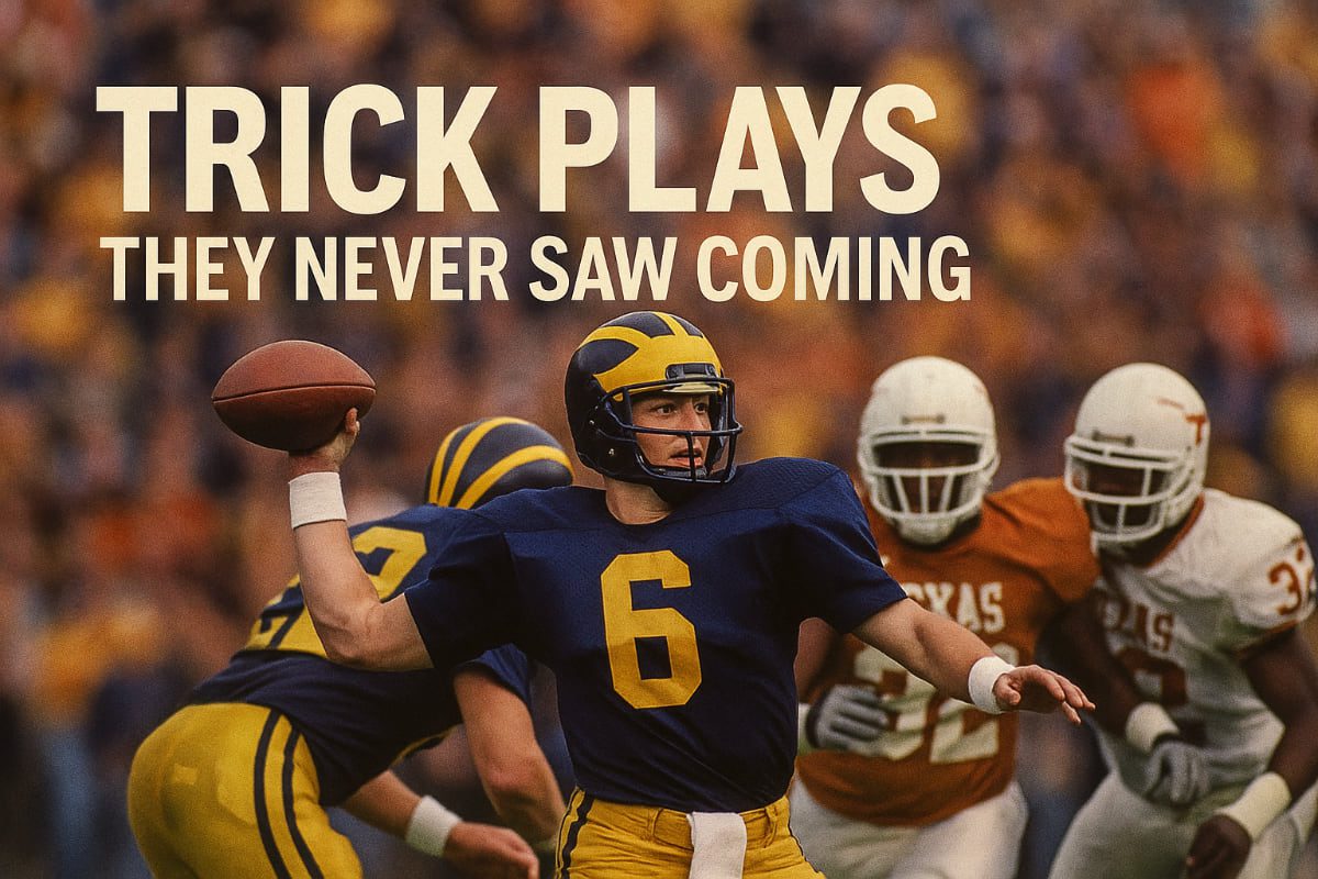 College Football Trick Plays That Shocked Defenses