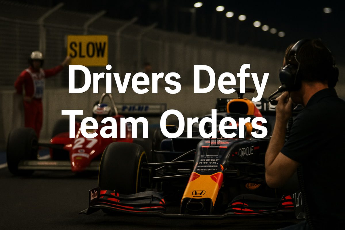 11 Moments F1 Drivers Challenged Team Orders