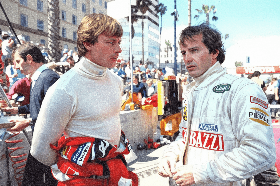 Villeneuve Pironi Ferrari 1982 rivalry from Imola to Zolder