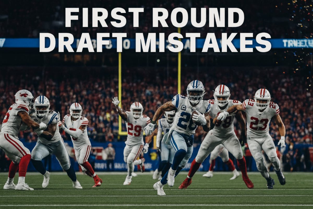 5 HUGE NFL Draft First Round Mistakes Every Team Makes