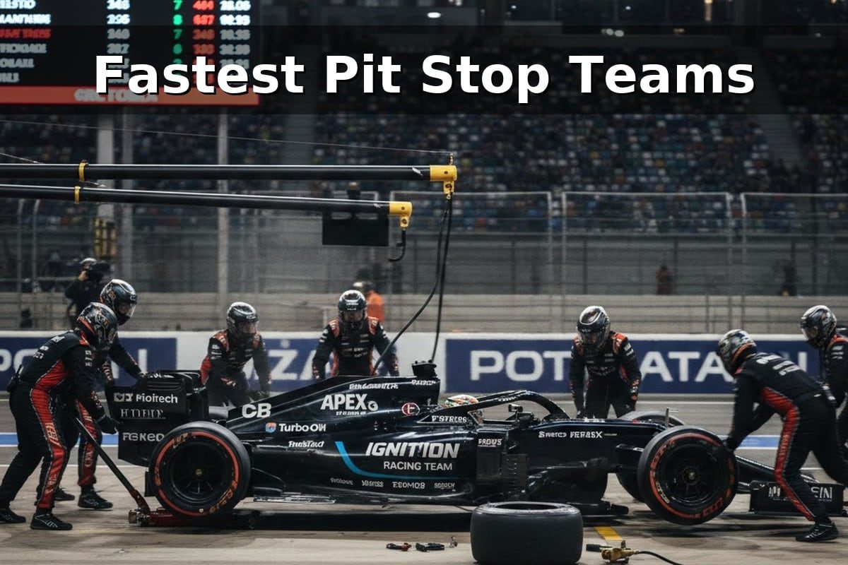7 F1 Teams With The Fastest Average Pit Stop Times