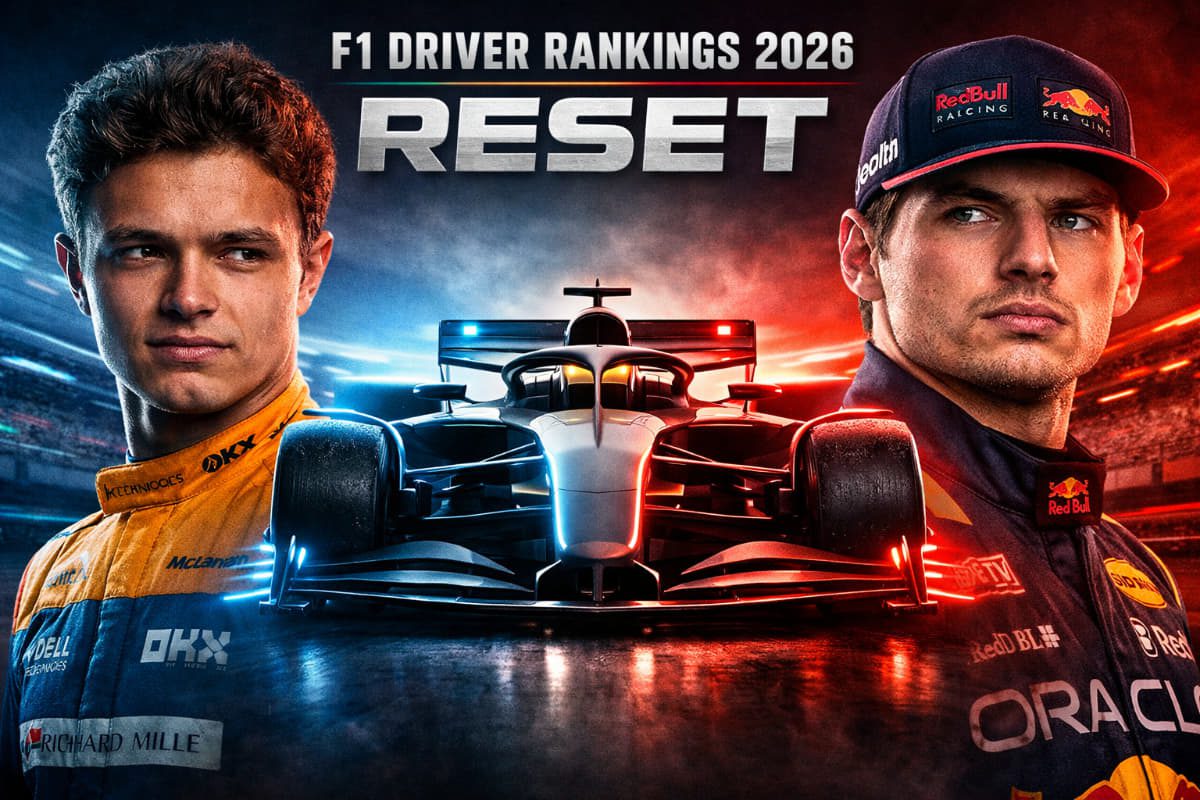F1 Driver Rankings 2026: 10 Drivers Built for Reset