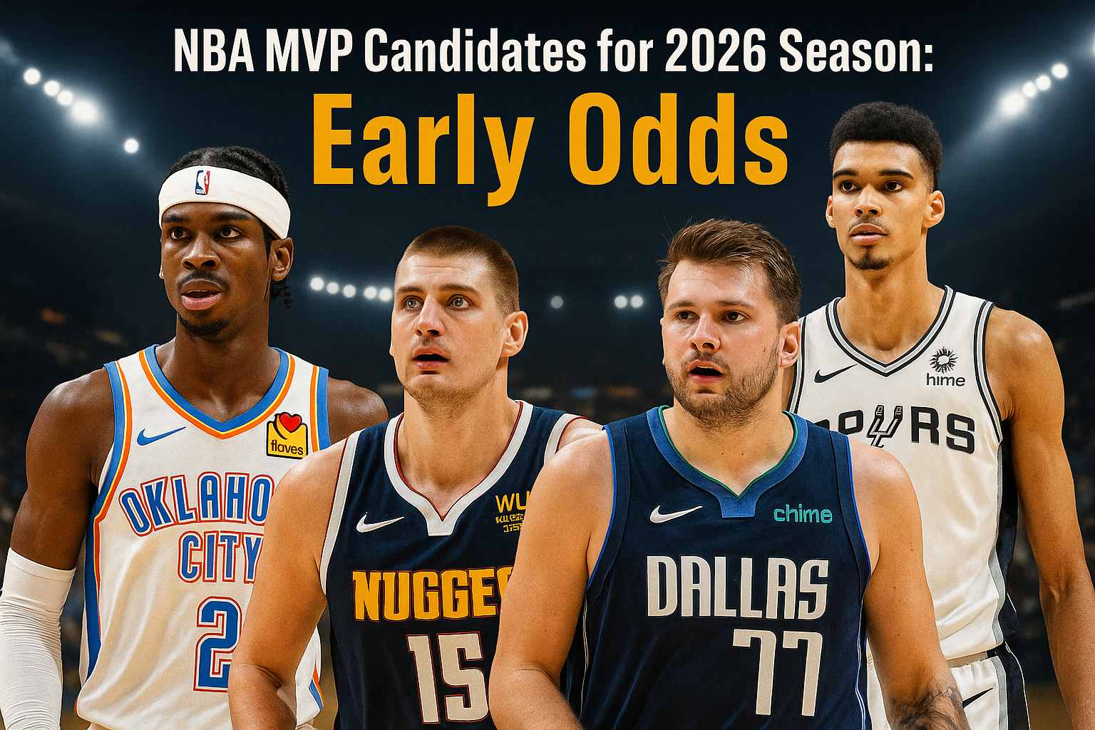 NBA MVP Candidates for 2026 Season Predictions