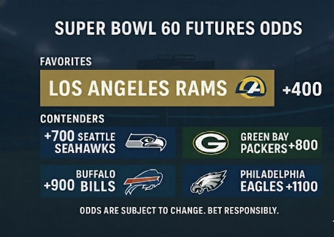 Super Bowl 2026 Futures Odds Value, risk and angles