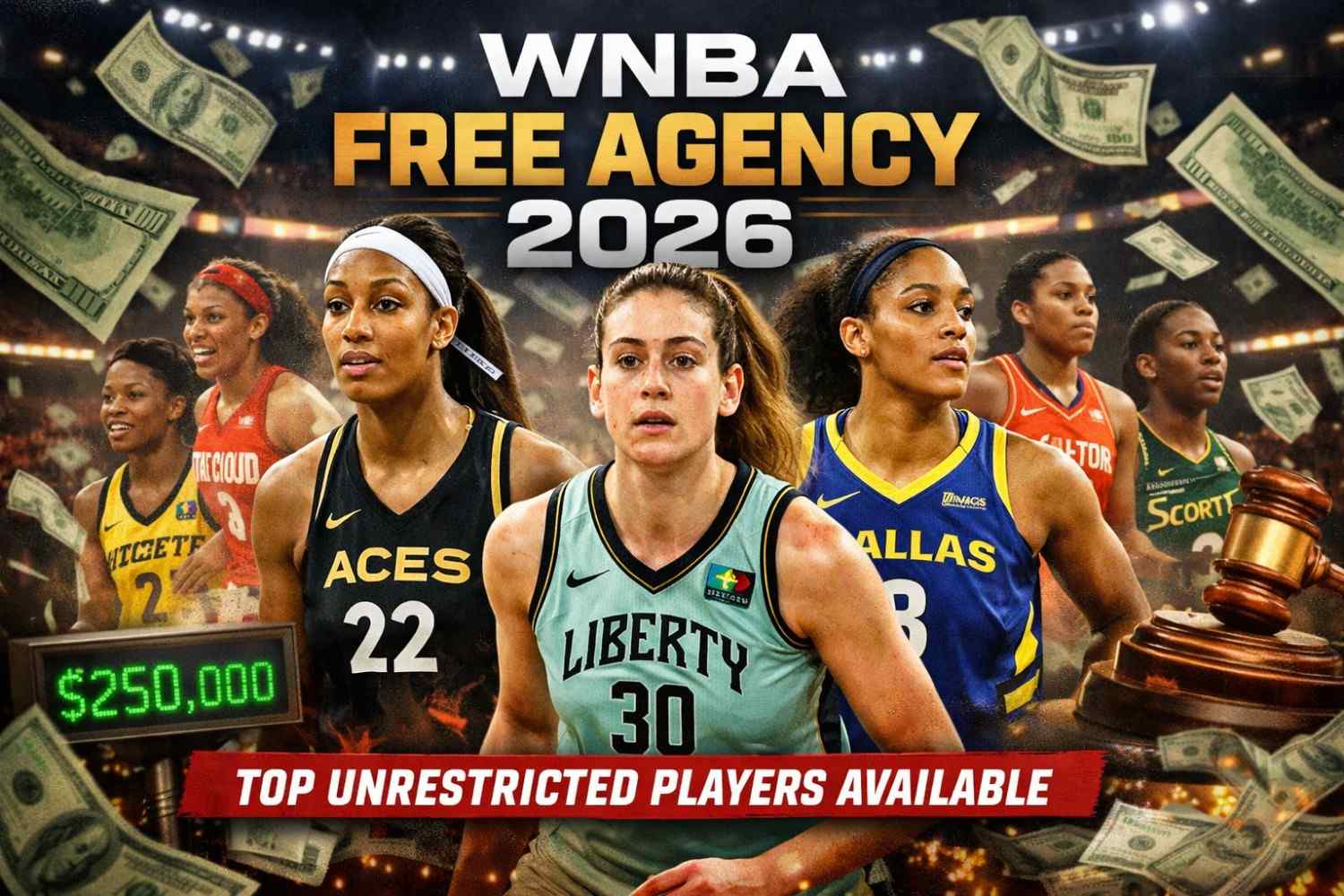 WNBA Free Agency 2026: Top 10 Unrestricted Players