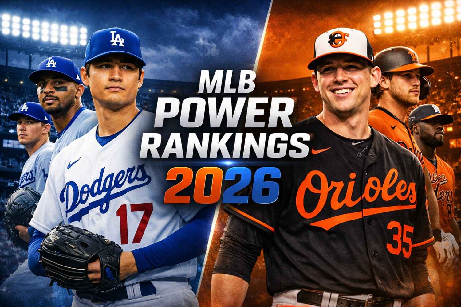 MLB Power Rankings 2026: Dodgers, Orioles set the pace