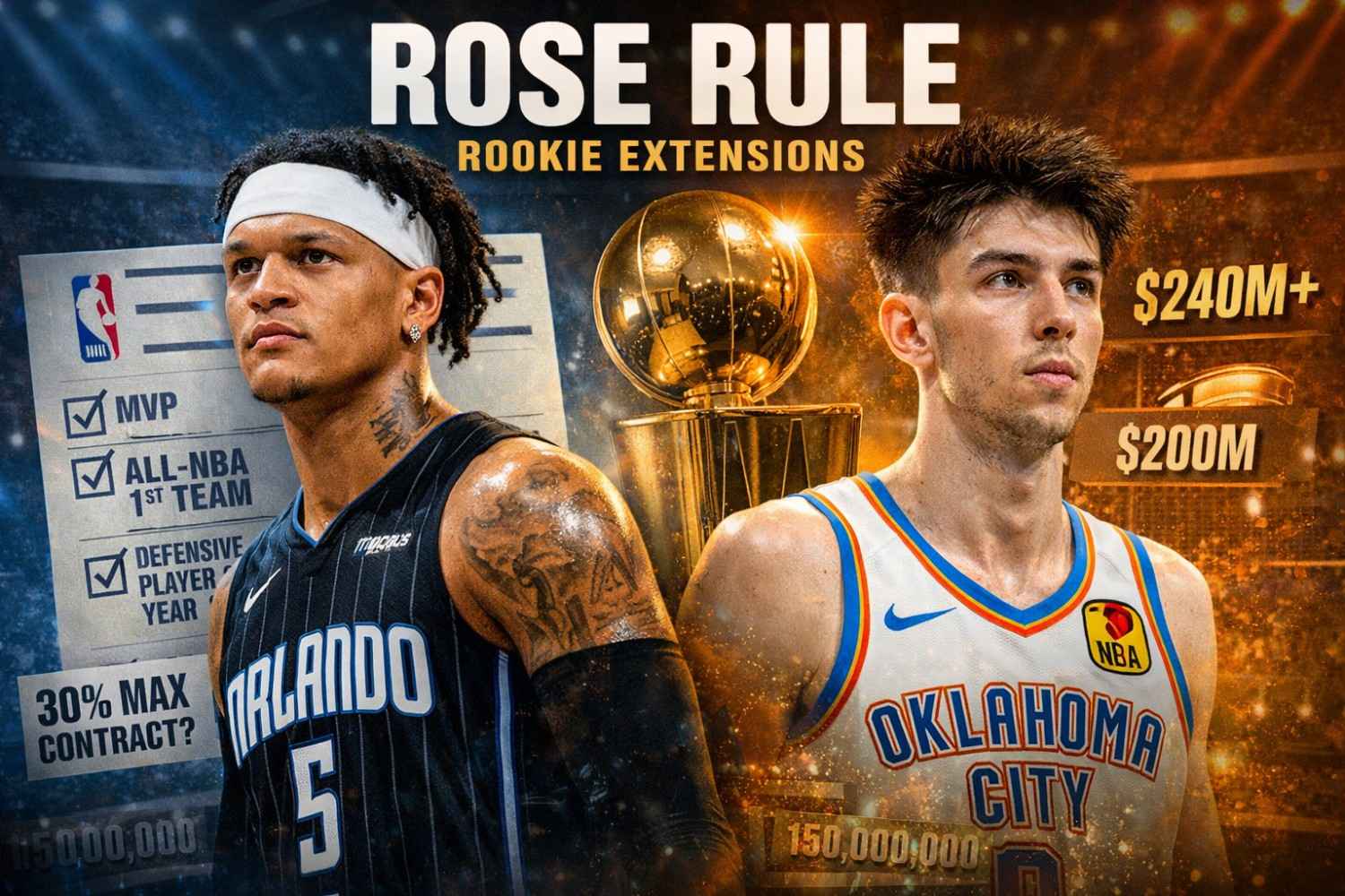 Rose Rule and 2026 27 Rookie Extensions: The $40M Clause