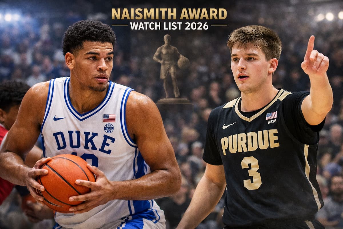 Naismith Award Watch List 2026: Boozer vs Smith