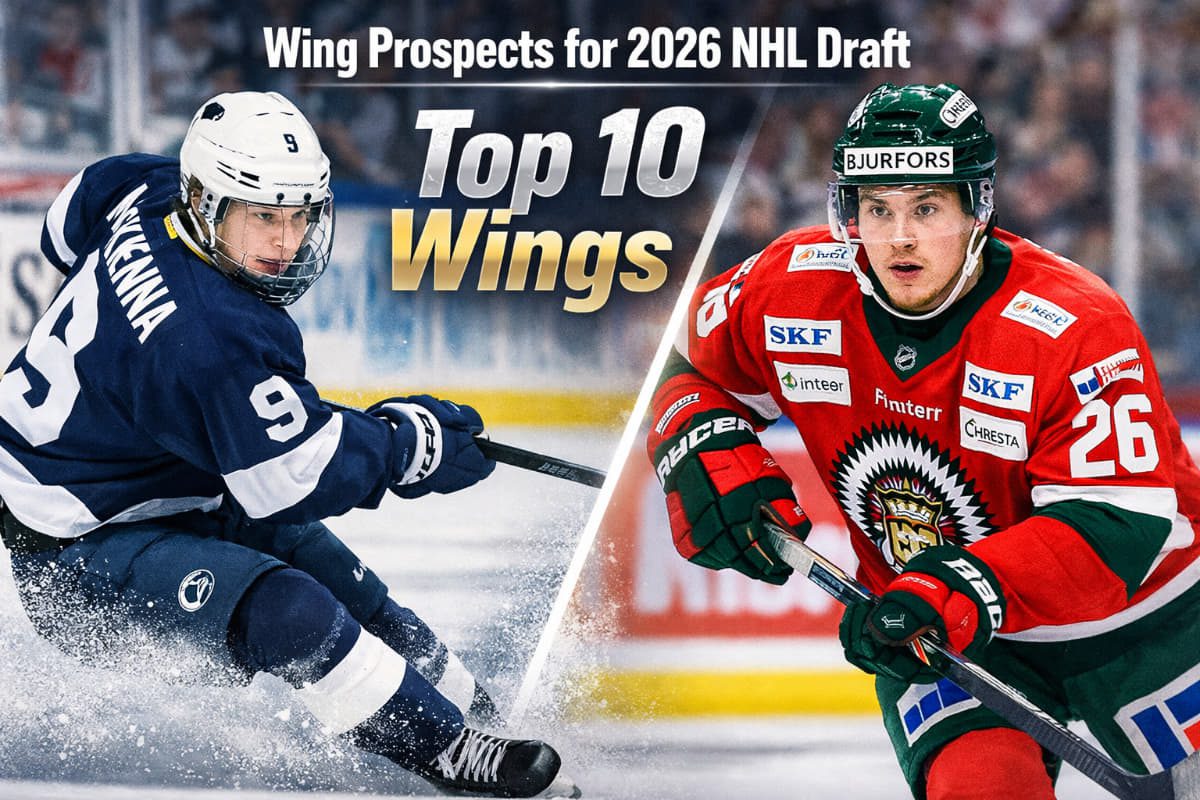 Wing Prospects for 2026 NHL Draft: Top 10