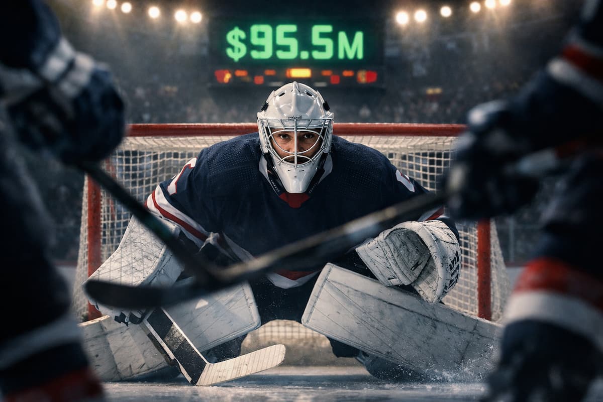 NHL Goalie Contracts 2026: The $95.5M Crease Trap