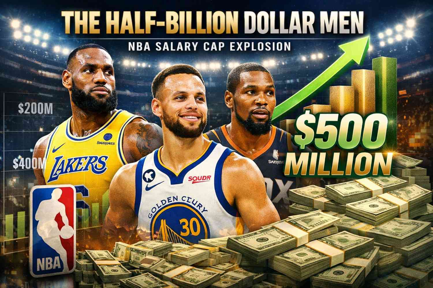 NBA Salary Cap Boom: The Half-Billion Dollar Club