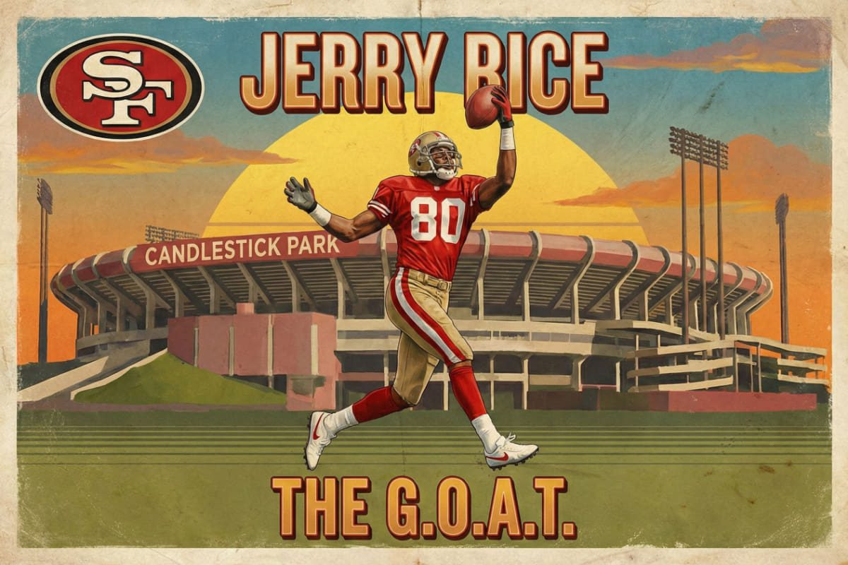 Jerry Rice The Loneliest Peak in NFL History