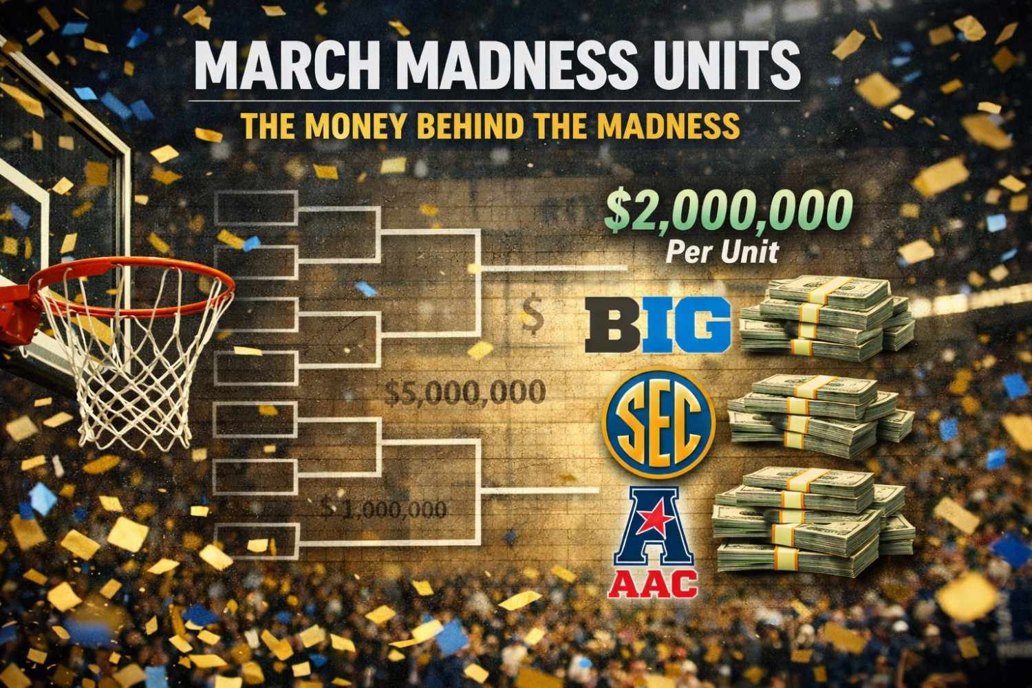 NCAA Tournament Prize Money: What a March Win Is Worth