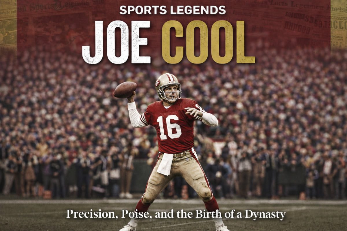 Joe Cool How Joe Montana Built a 49ers Dynasty