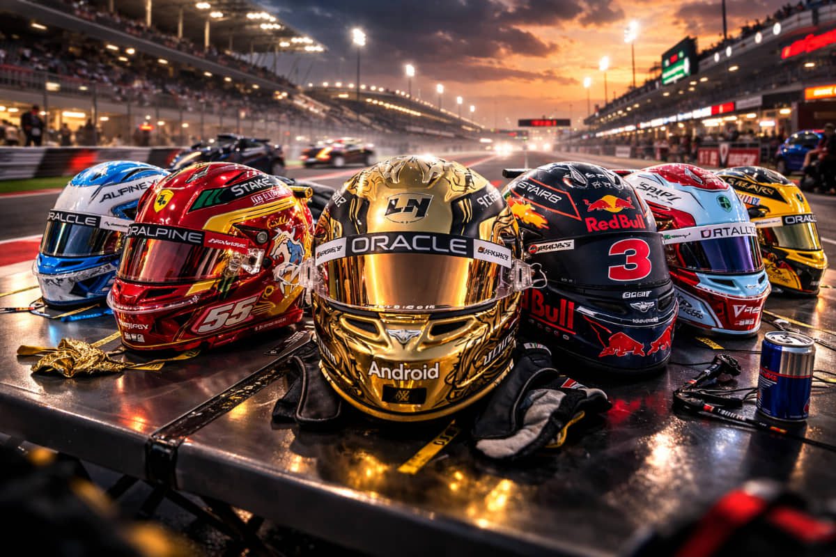 F1 2026 Driver Helmets: 10 Iconic Designs Ranked