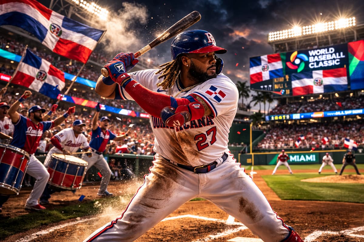 Vladimir Guerrero Jr’s WBC Debut: Dominican Power Anchor