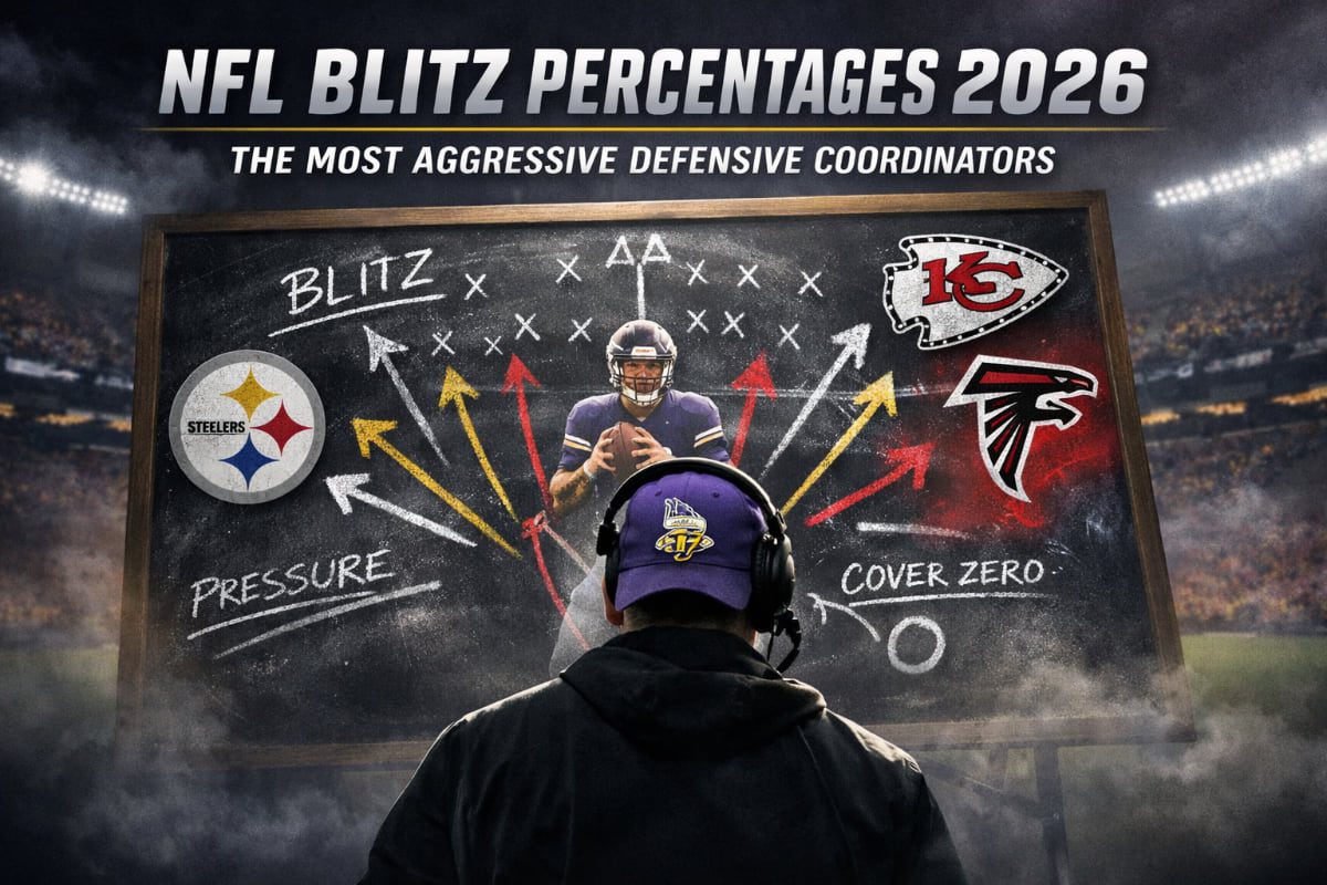 NFL Blitz Percentages 2026: Ranking the Top 10 DCs