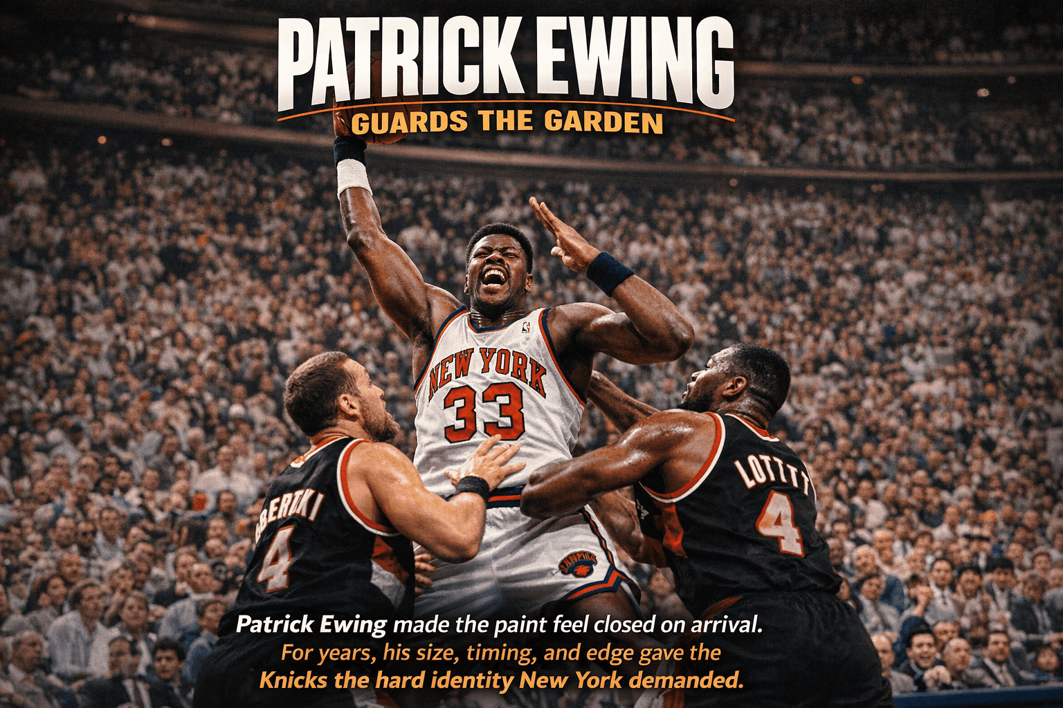 Patrick Ewing Knicks Legacy: A True Warrior