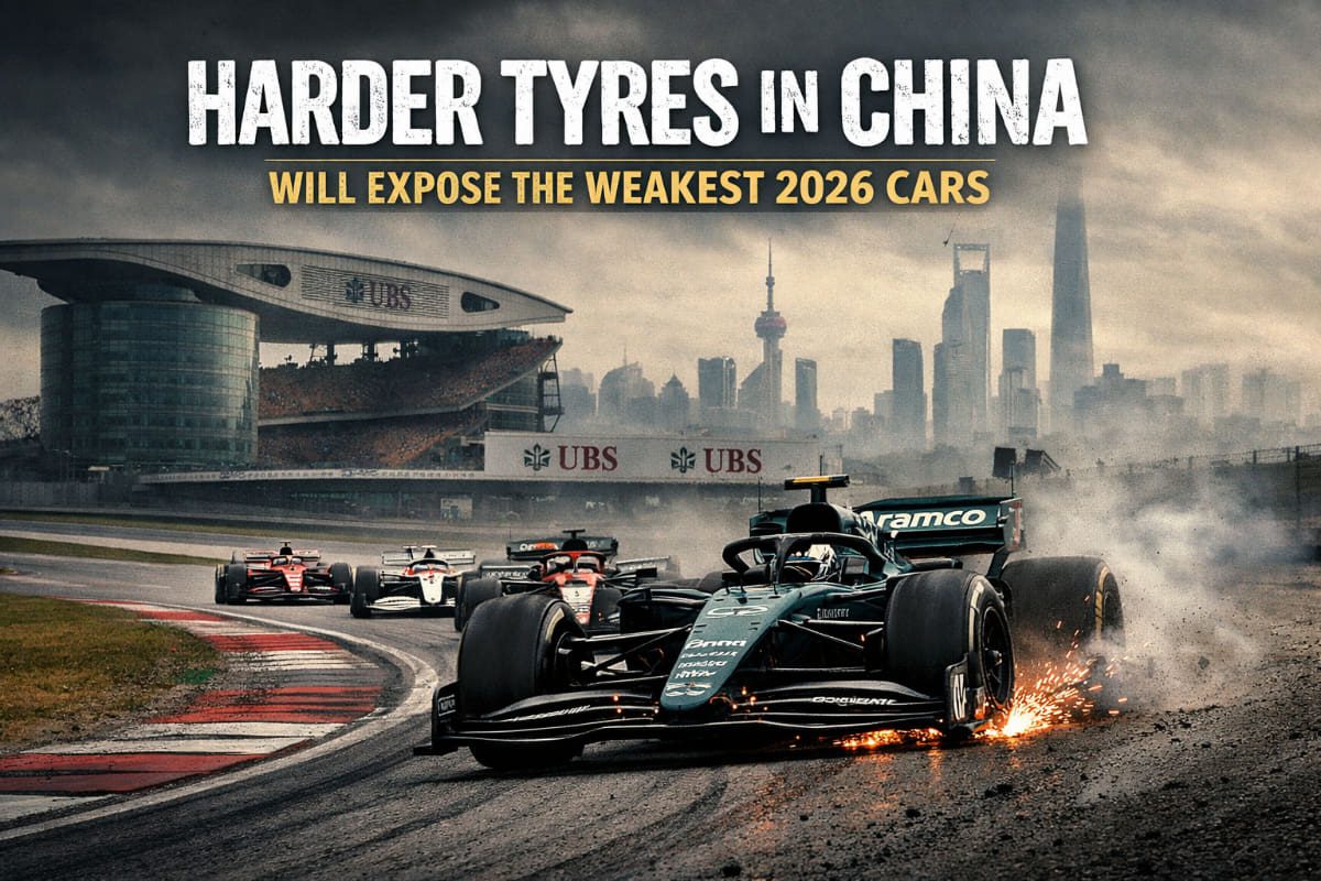 Harder Tyres in China Expose Weakest 2026 Cars