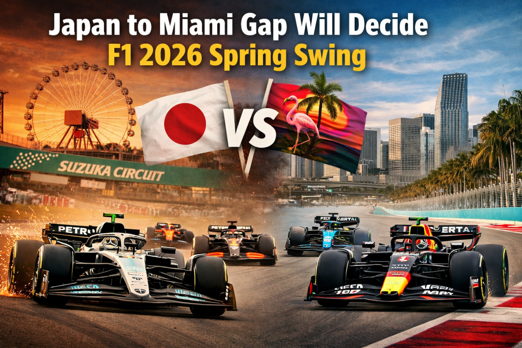 Japan to Miami Gap Could Reshape F1 2026