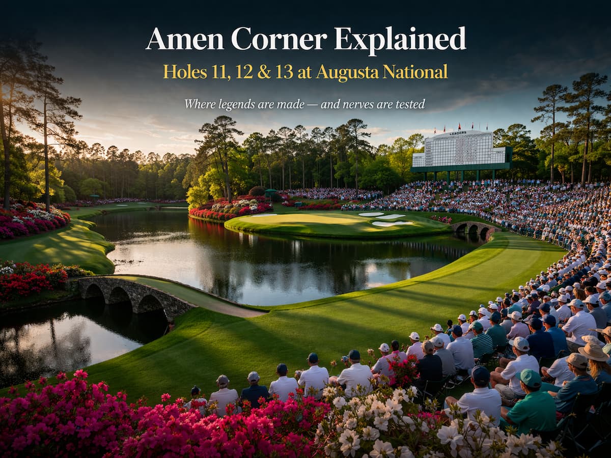 Amen Corner Explained: Why Augusta Still Breaks Nerves