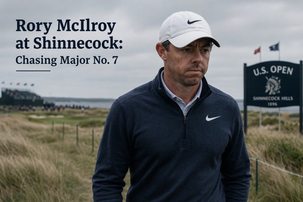Rory McIlroy at Shinnecock: Chasing Major No. 7
