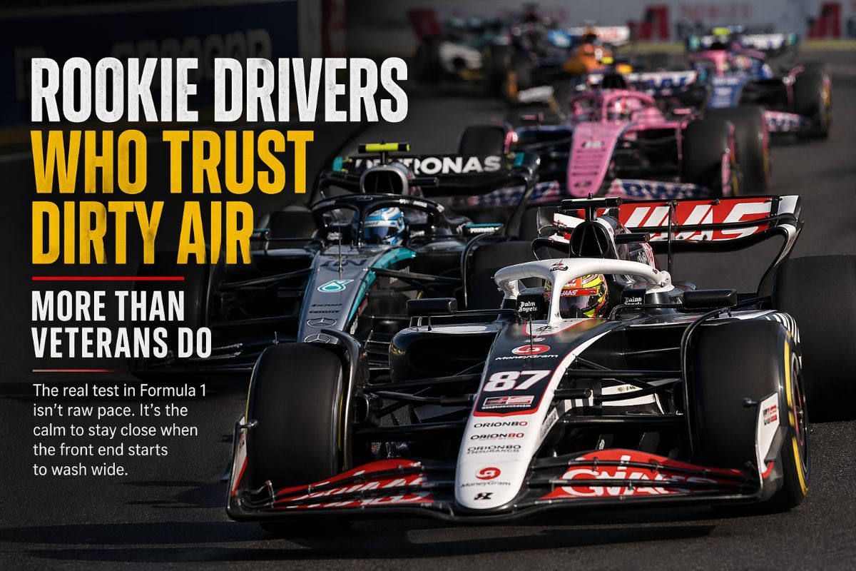 Rookie Drivers Who Trust Dirty Air More Than Veterans