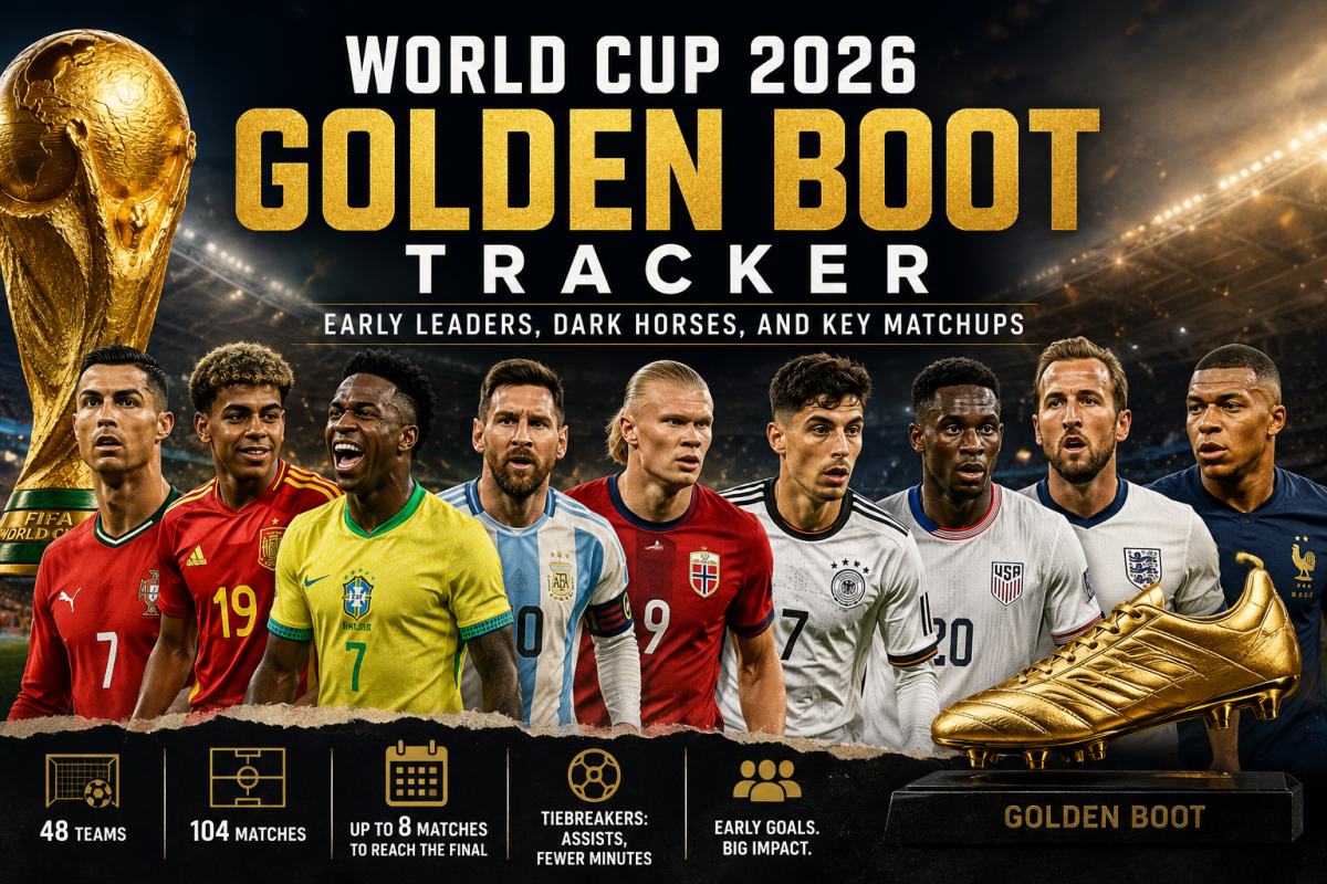 World Cup 2026 Golden Boot Tracker: Early Chaos Builds